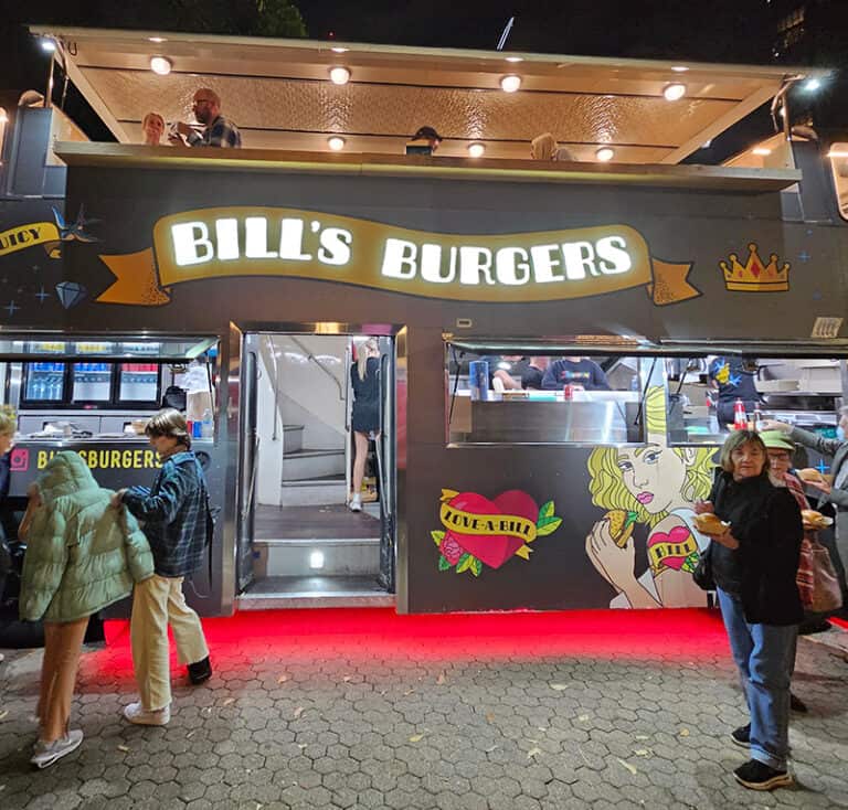 Fun Brisbane Food Trucks - Bill's Burgers